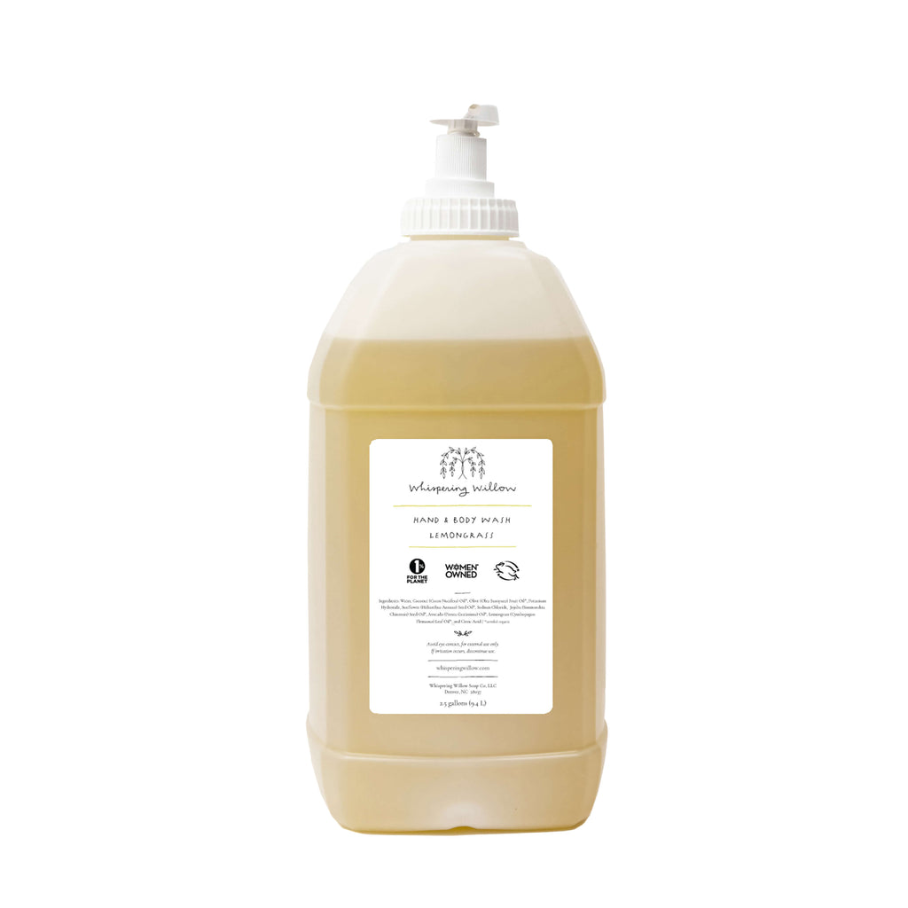 Unscented Bulk Hand & Body Wash - 2.5 Gallon with pump – Whispering ...